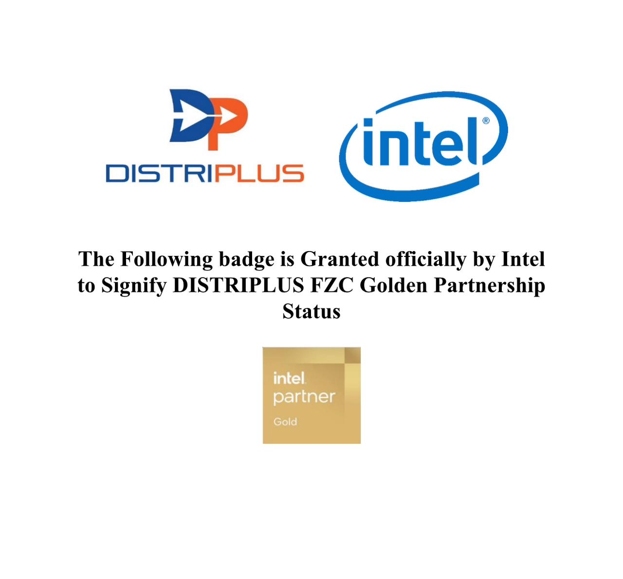 Certifications & Awards - DistriPlus